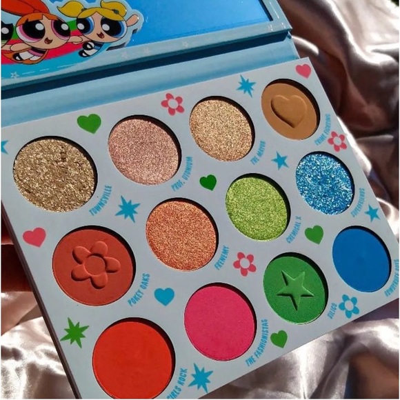 Colourpop | Makeup | Colourpop X The Powerpuff Girls Eyeshadow Palette ...